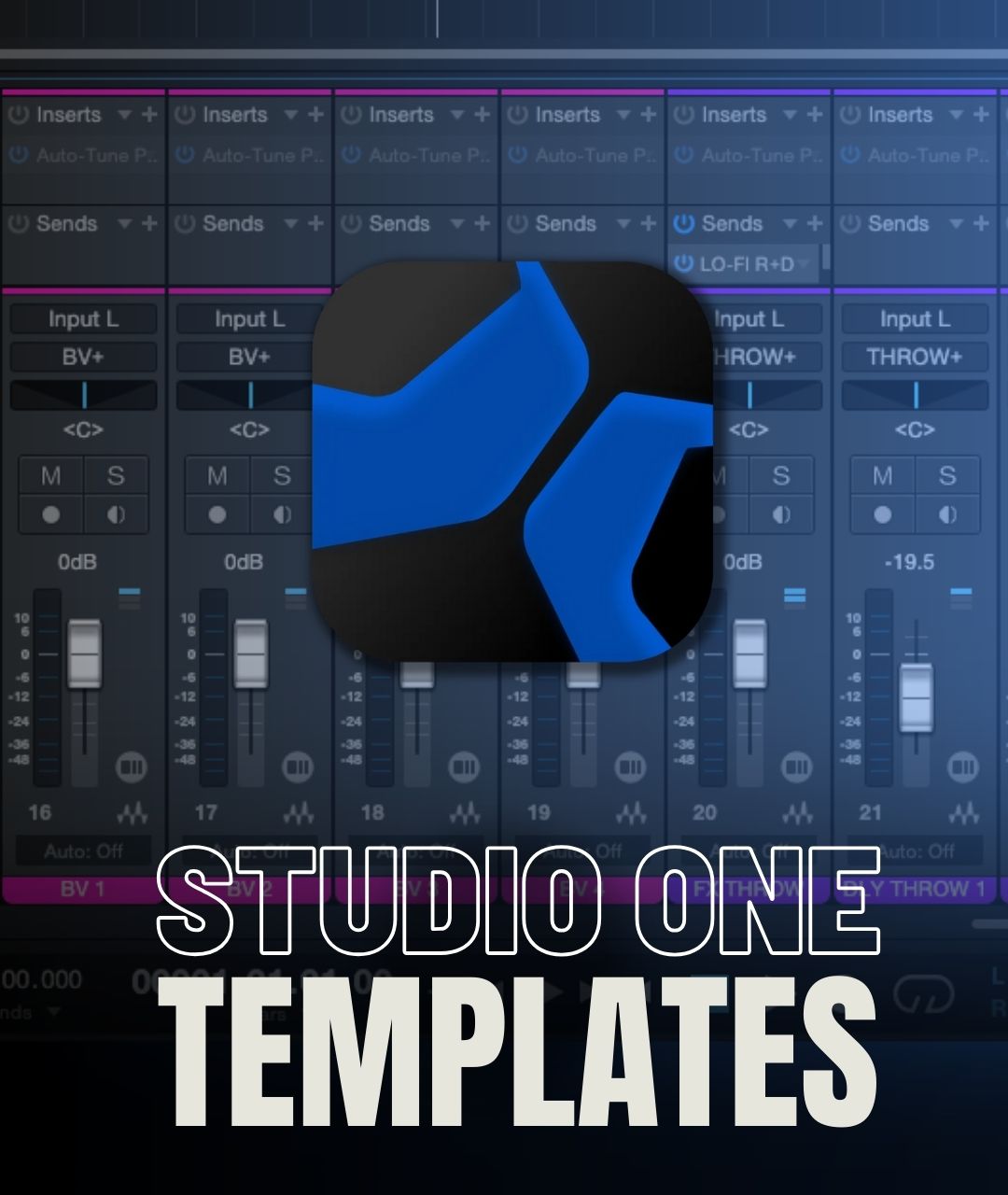 Recording and mixing templates for Studio One | Prosonic – Prosonic Store