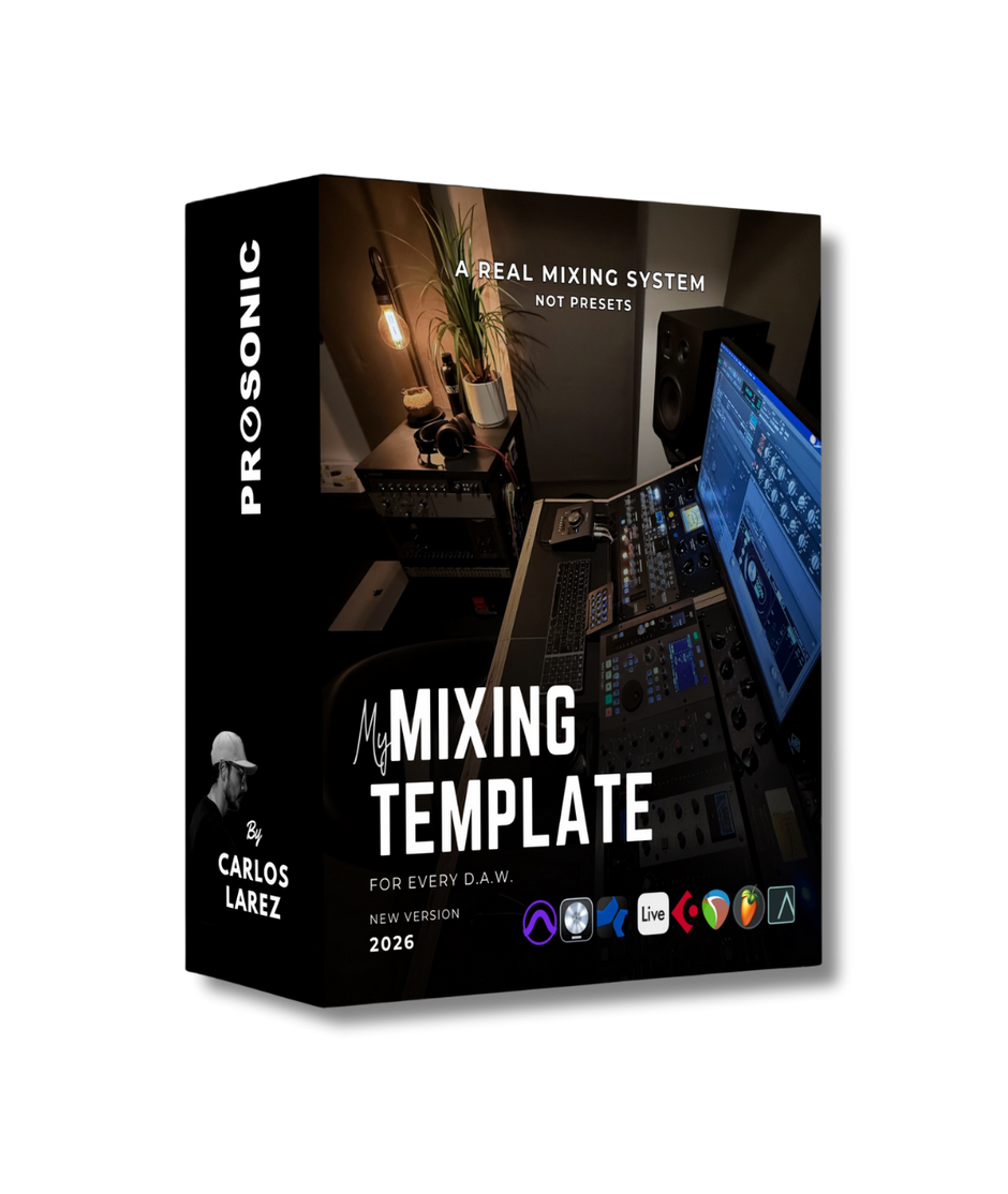 Recording and mixing templates for Studio One | Prosonic – Prosonic Store